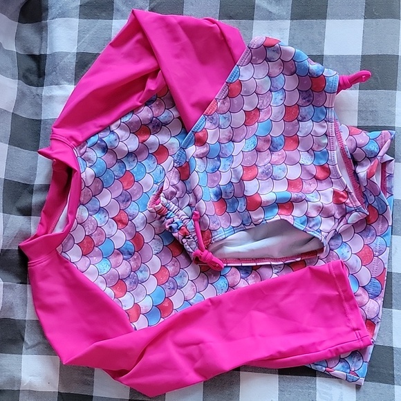 Amazon | Swim | New Rash Guard Swim Suit 2 Piece | Poshmark